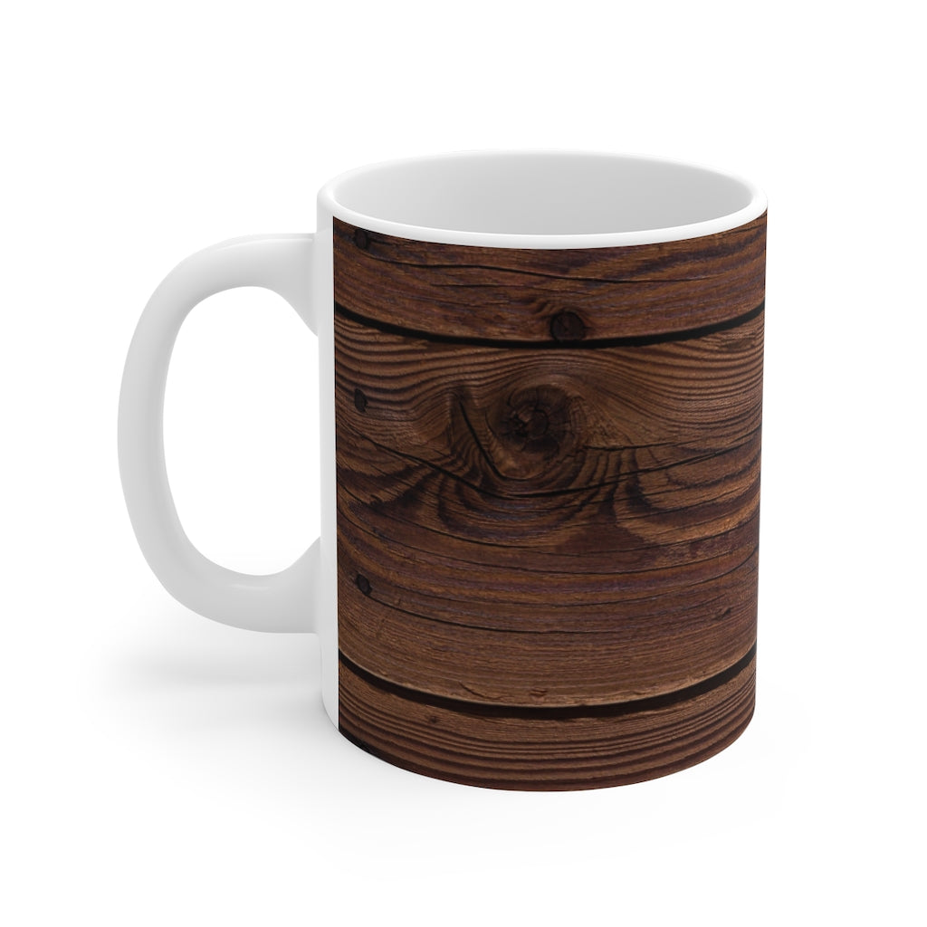 Wood-Look Mug – TheVirginMaryStore.com